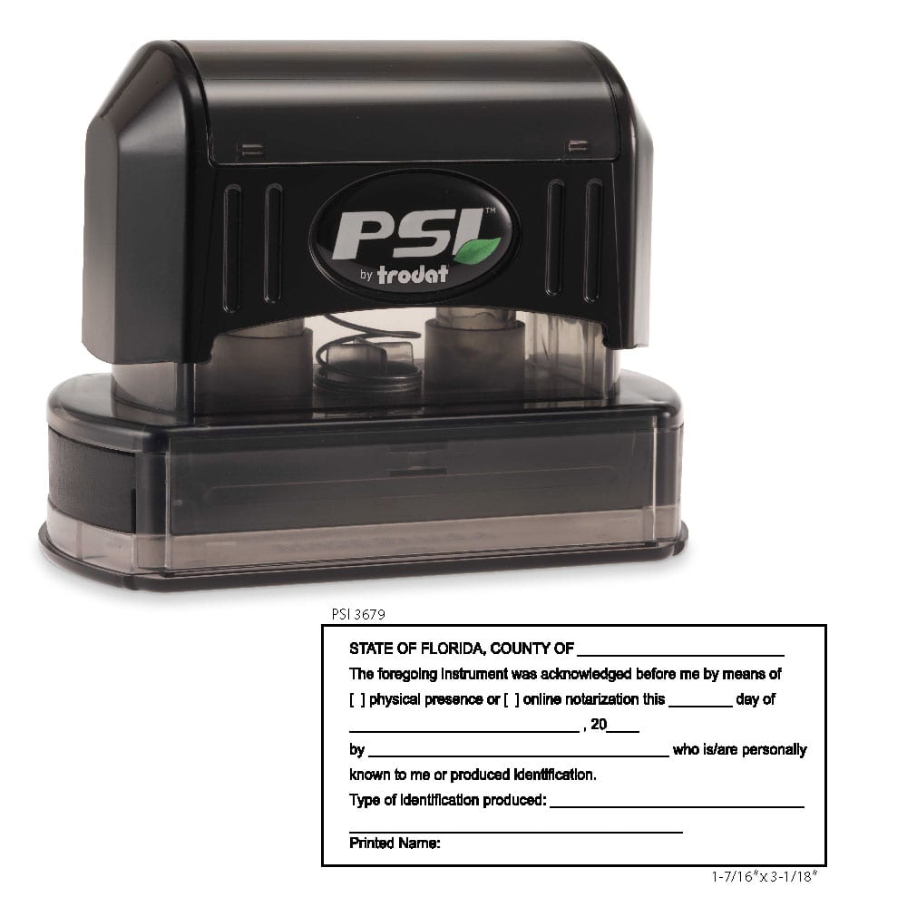 Florida Notary Acknowledgment Stamp Notary Florida Notary Acknowledgment Stamp Notary