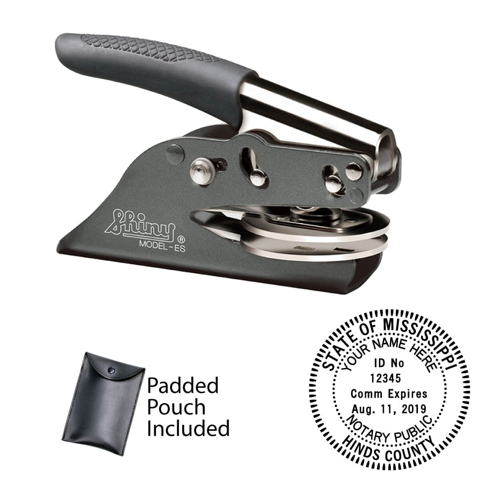 Mississippi Notary Embosser | Order Online | Fast Shipping | Notary.net