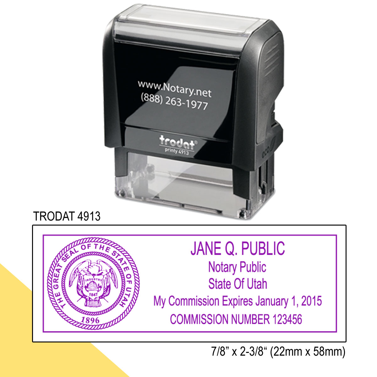 Utah Notary Stamp | Fast Shipping | Notary.net