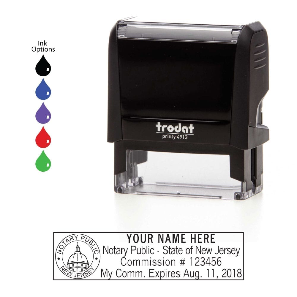 New Jersey Notary Stamp » Notary.net