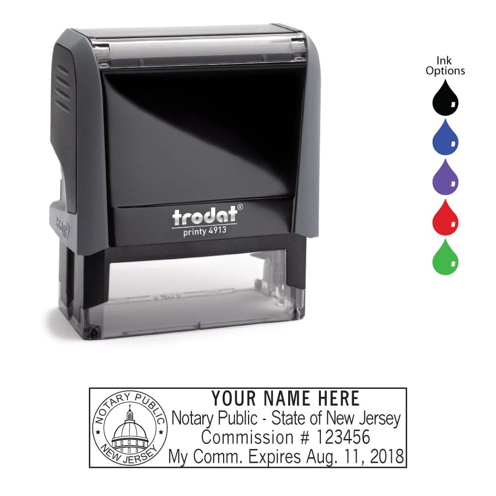 New Jersey Notary Stamp | Order Online | Fast Shipping | Notary.net