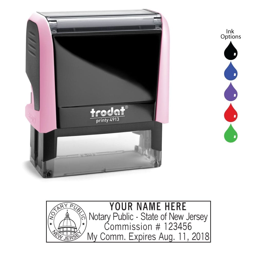 New Jersey Notary Stamp | Order Online | Fast Shipping | Notary.net