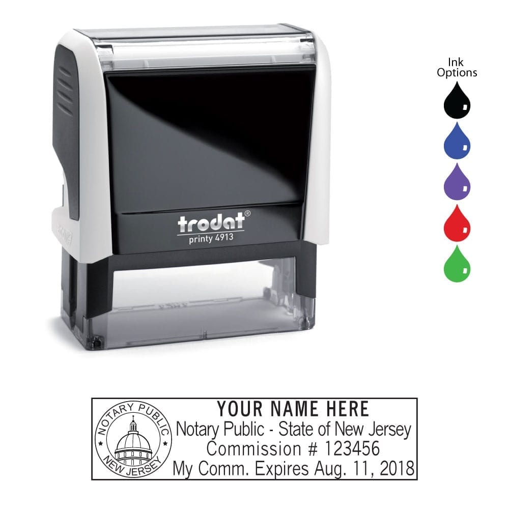 New Jersey Notary Stamp | Order Online | Fast Shipping | Notary.net