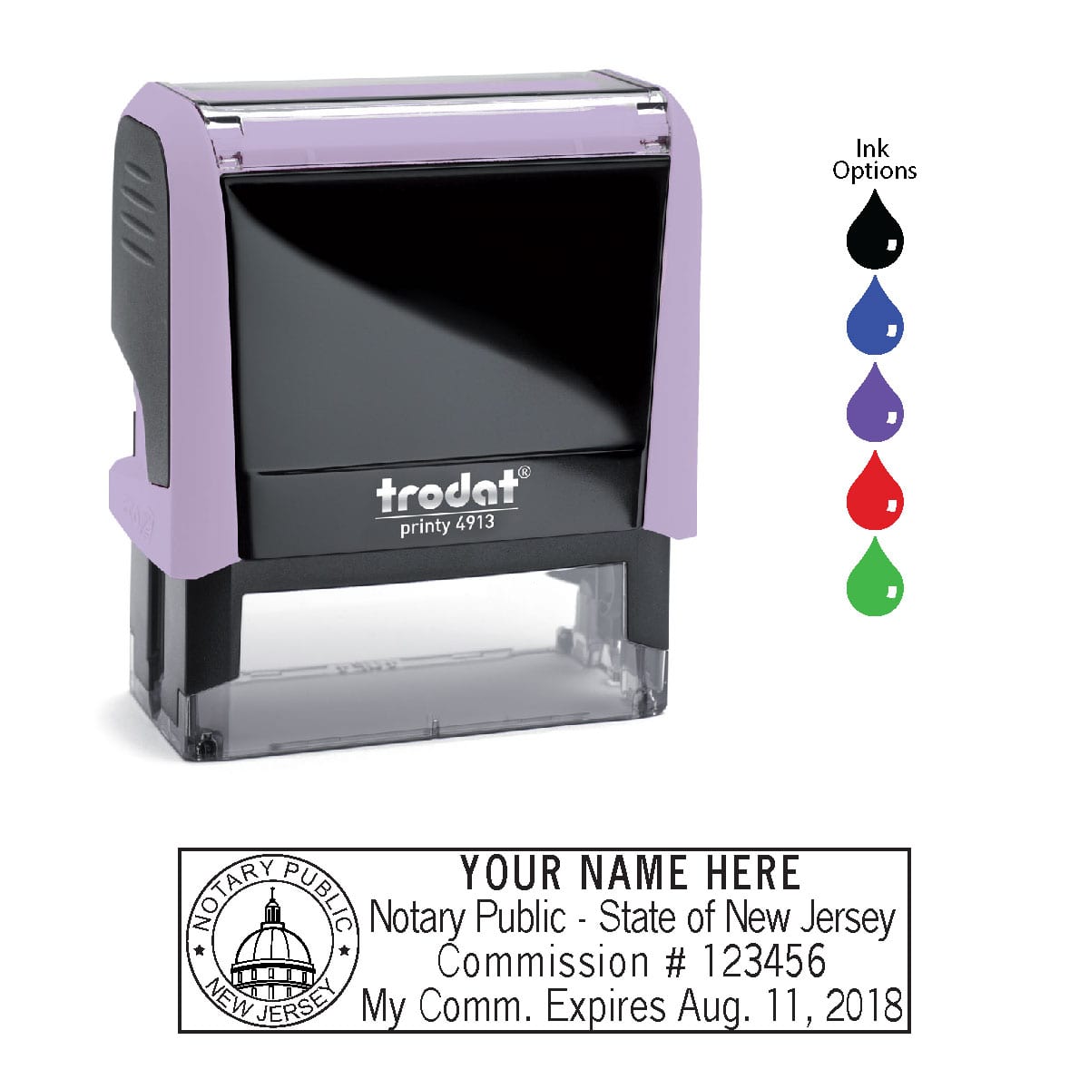 New Jersey Notary Stamp | Order Online | Fast Shipping | Notary.net