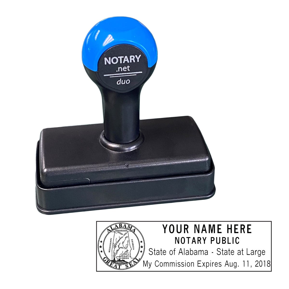 Alabama Traditional Notary Stamp » Notary.net